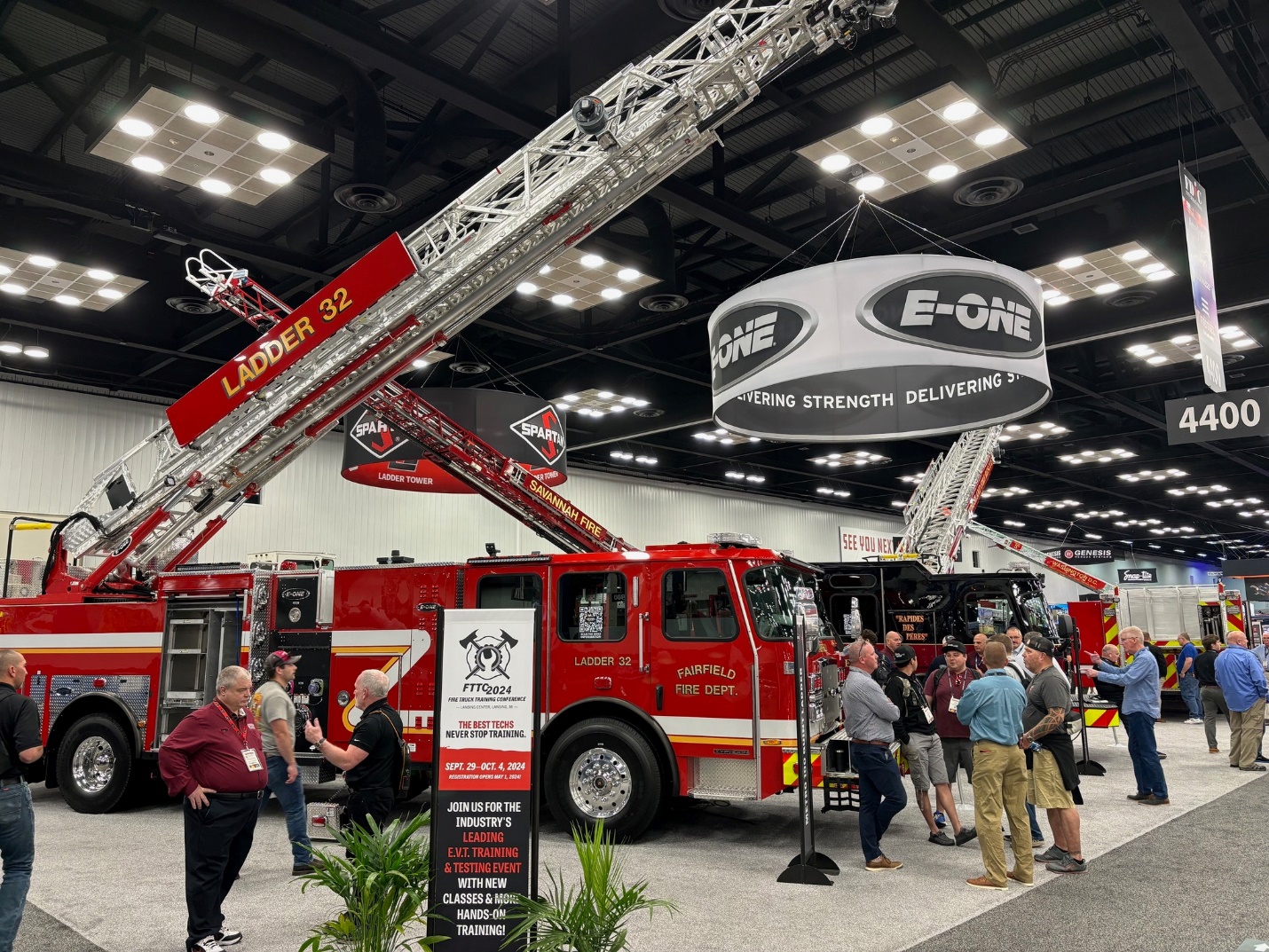 E-ONE Showcases New Tractor Drawn Aerial at FDIC 2025 - REV Corporate